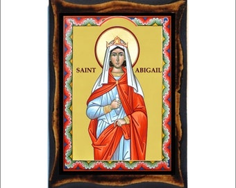 Saint Abigail Icon - Etsy