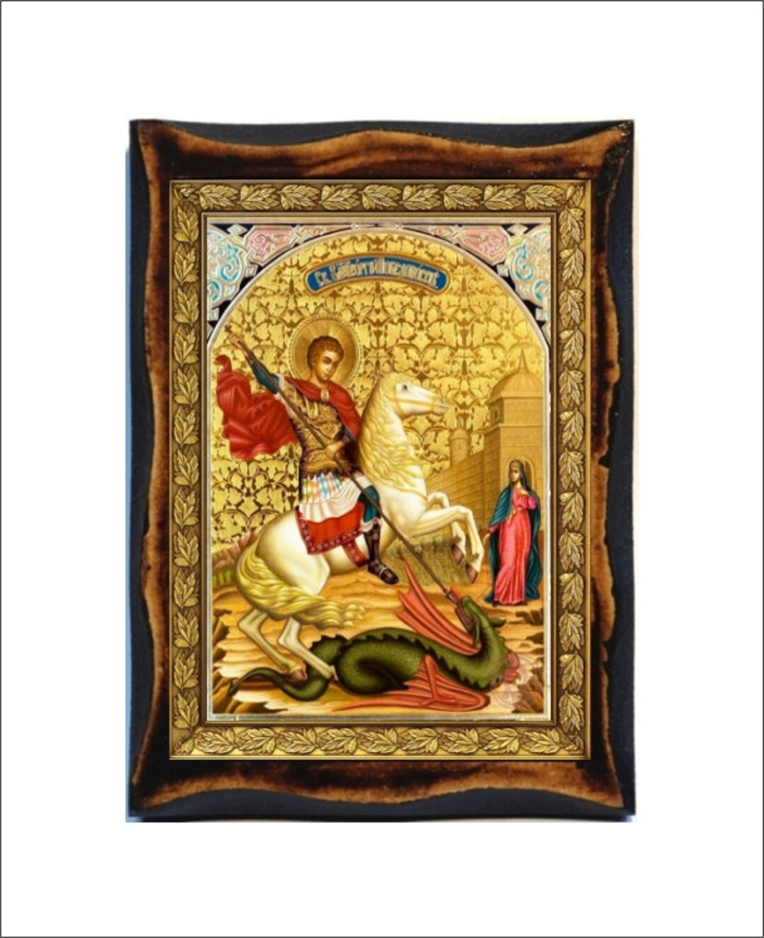 Saint George and the Dragon Saint George George of Lydda San Giorgio ...