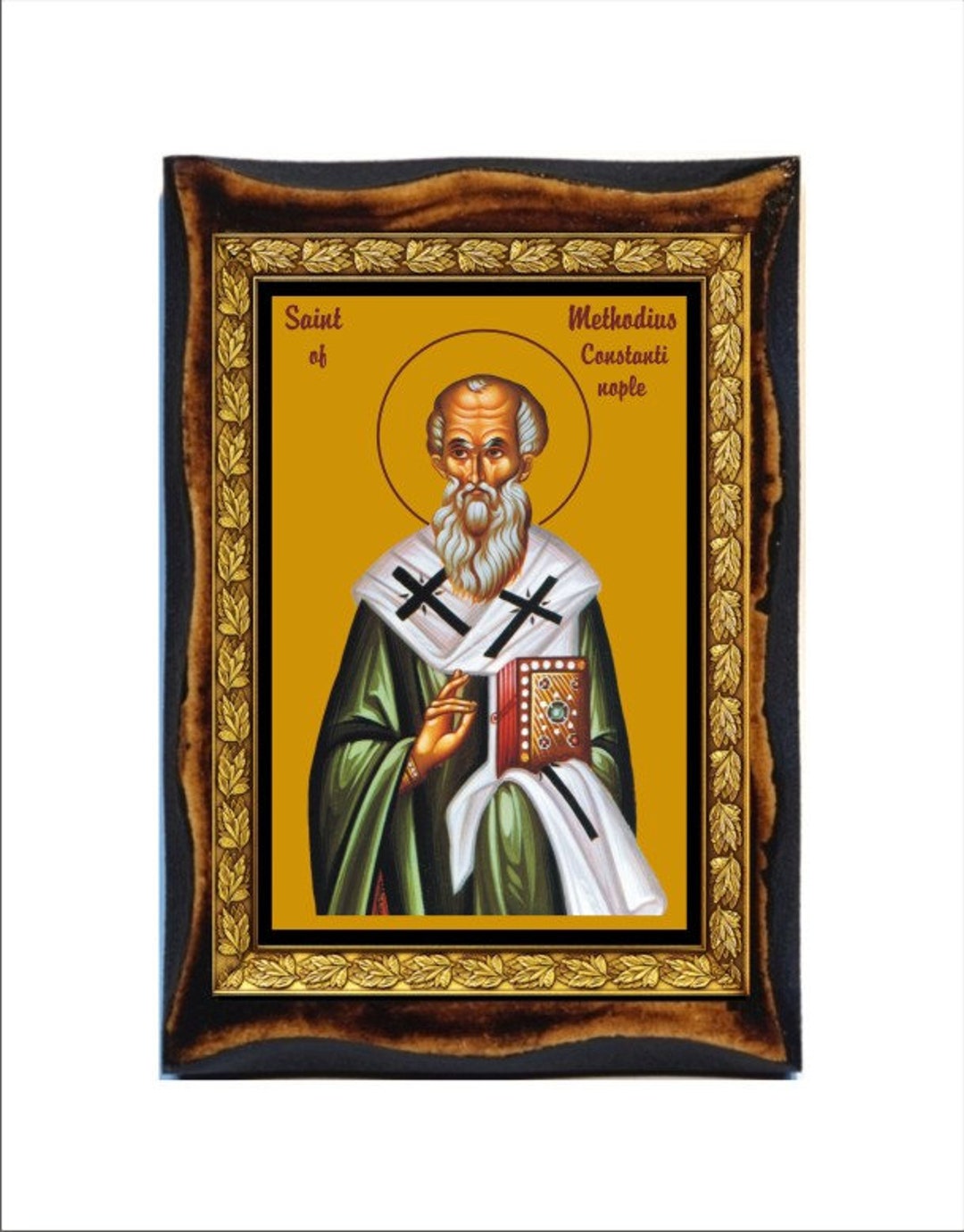 Methodios I of Constantinople Saint Methodios Saint Methodius San ...