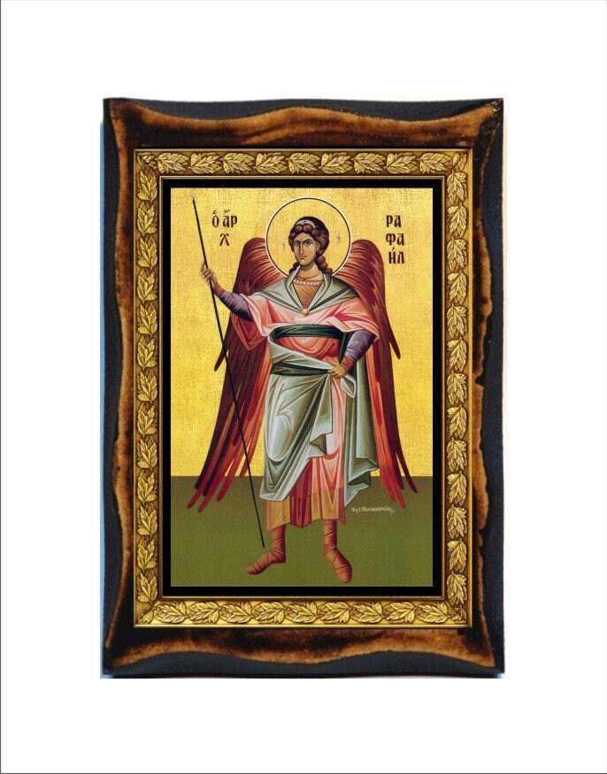 Saint Raphael the Archangel San Raffaele Arcangelo Raphaël | Etsy