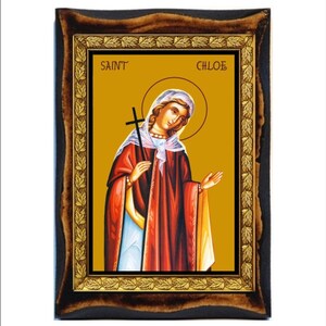 Saint Chloe of Corinth Saint Chloé Sainte Chloé Saint Khlóê Santa Chloe ...