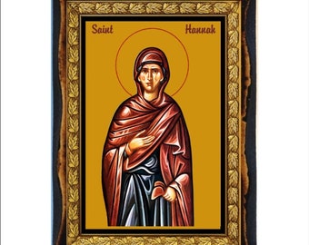 St Hannah Icon - Etsy UK