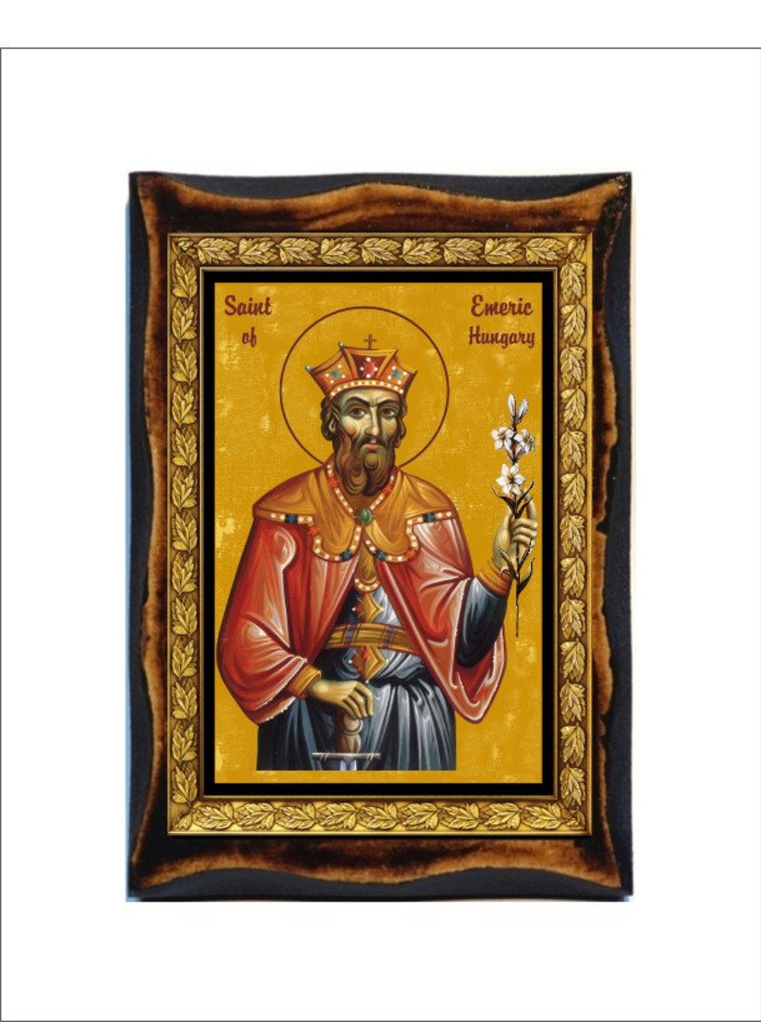 Saint Emeric of Hungary Emeric De Hongrie Santo Emerico Arrigo D ...