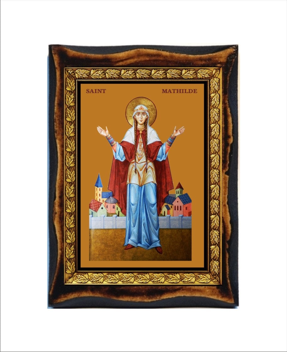 Saint Matilda Sainte Mathilde Santa Matilde Heilige | Etsy