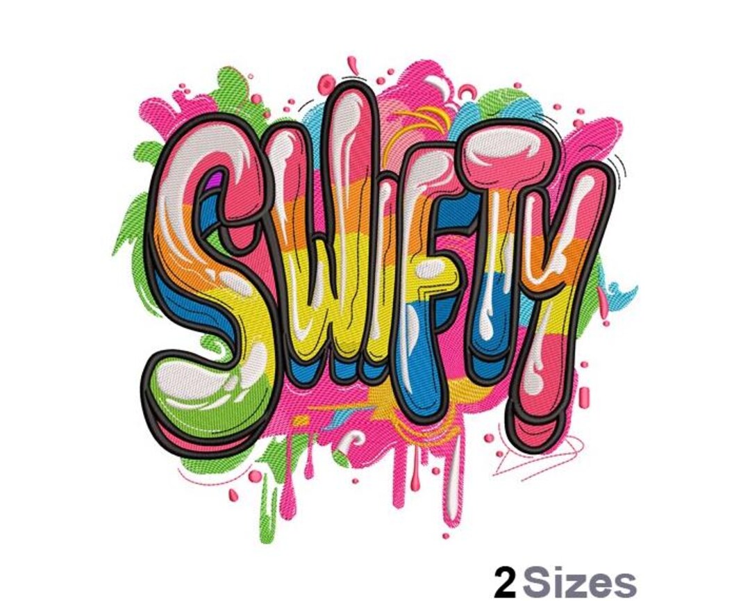 Swifty Embroidery - Songs Embroidery - Pop Embroidery - Career ...
