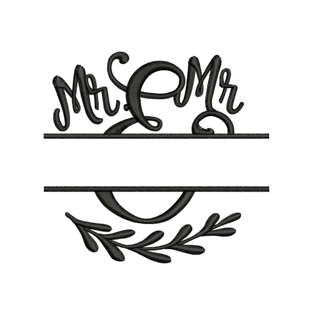 Personalized Mr & Mr Design - Custom Name Drop - Wedding Gift - Same ...