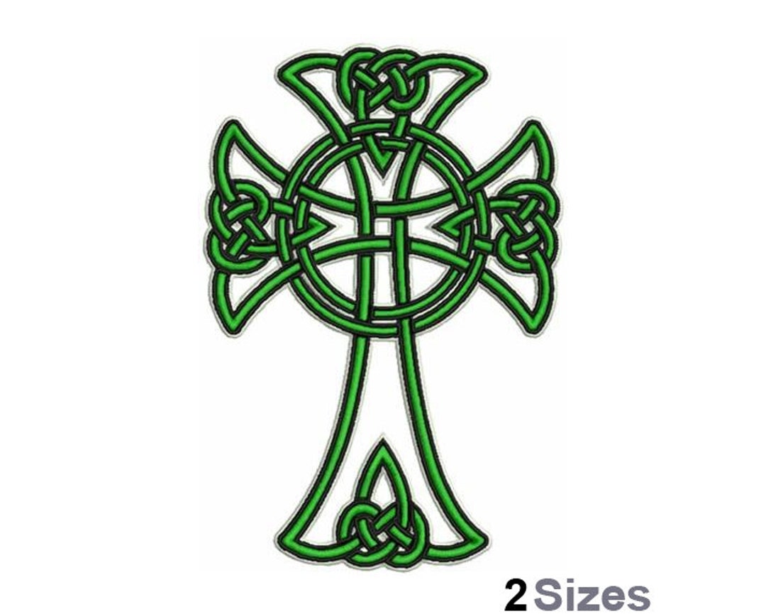 Celtic Cross - Machine Embroidery Design / Celtic Knot Digital ...