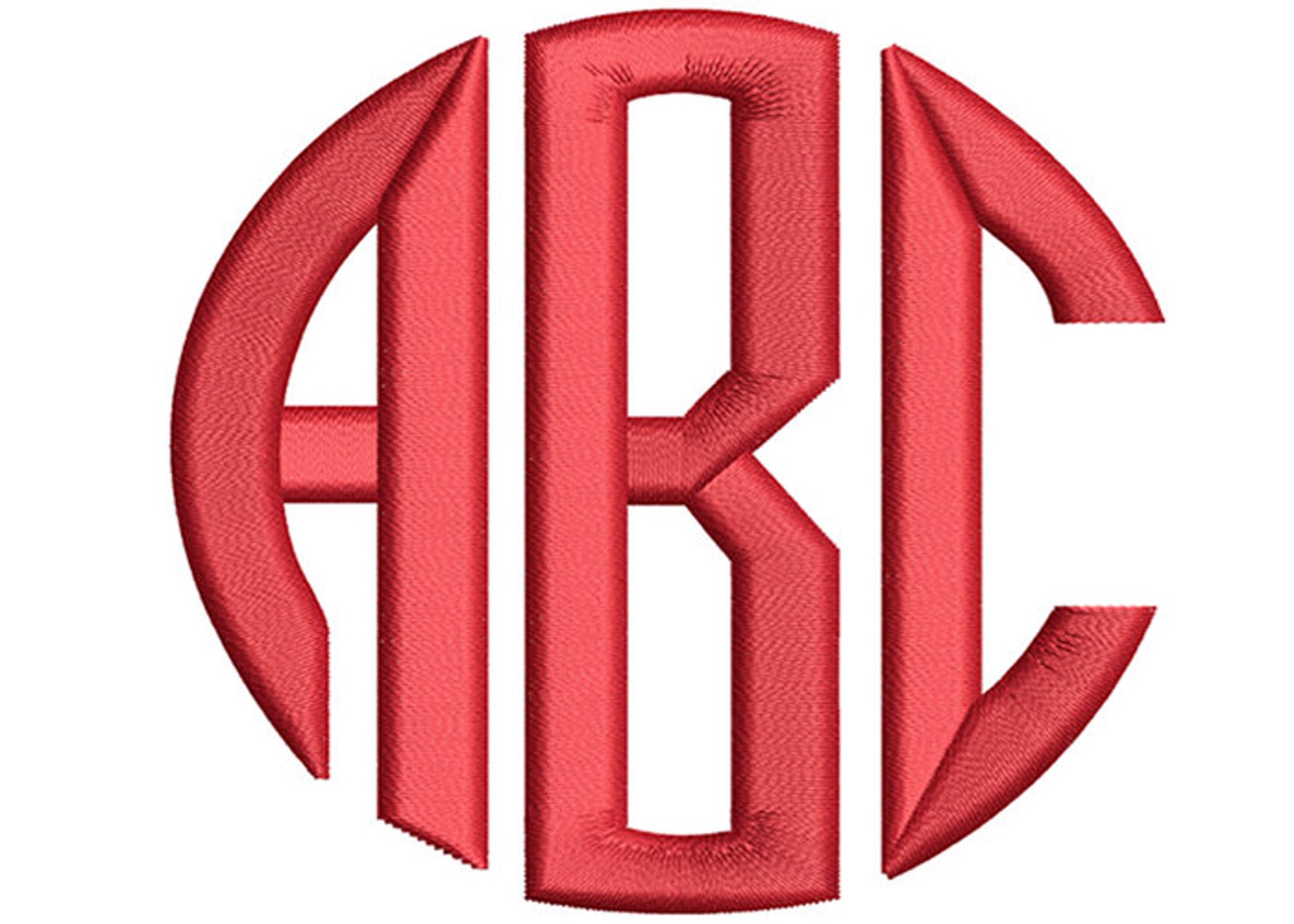 Monogram Font Machine Embroidery Design/ Monogram Machine | Etsy