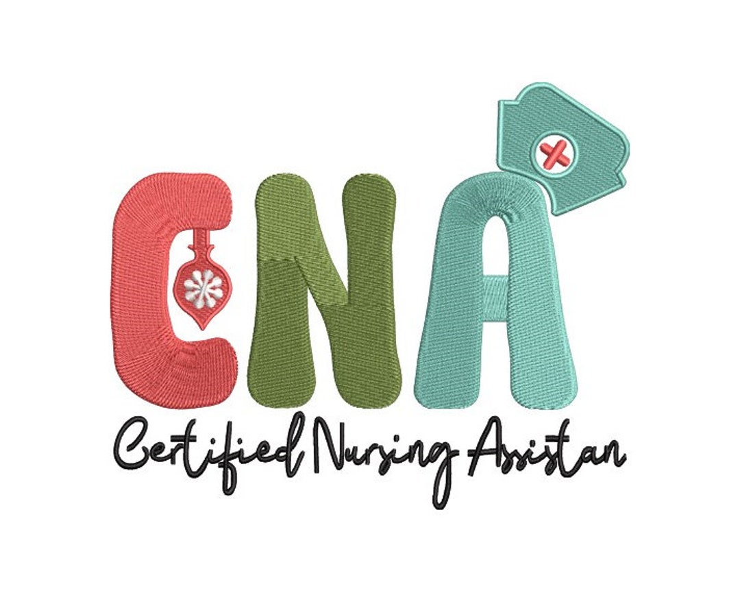 CNA - Nurse Embroidery Pattern - Medical Embroidery - Embroidery ...