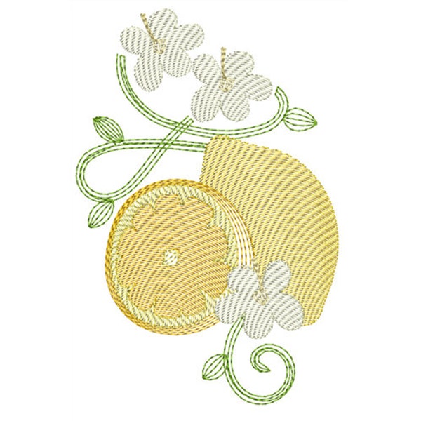 Lemon Machine Embroidery Designs - Etsy