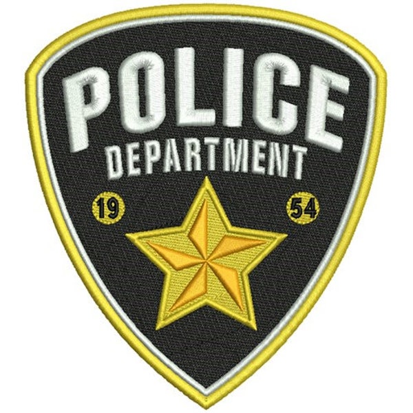 Police Embroidery - Etsy