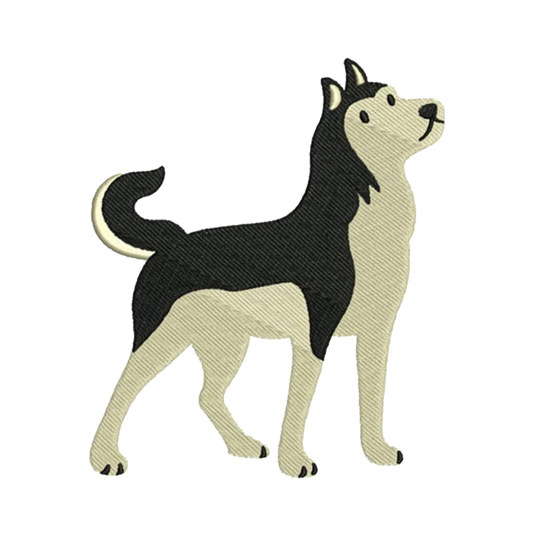 Husky Dog Machine Embroidery Designs / Huskies Embroidery Pattern ...