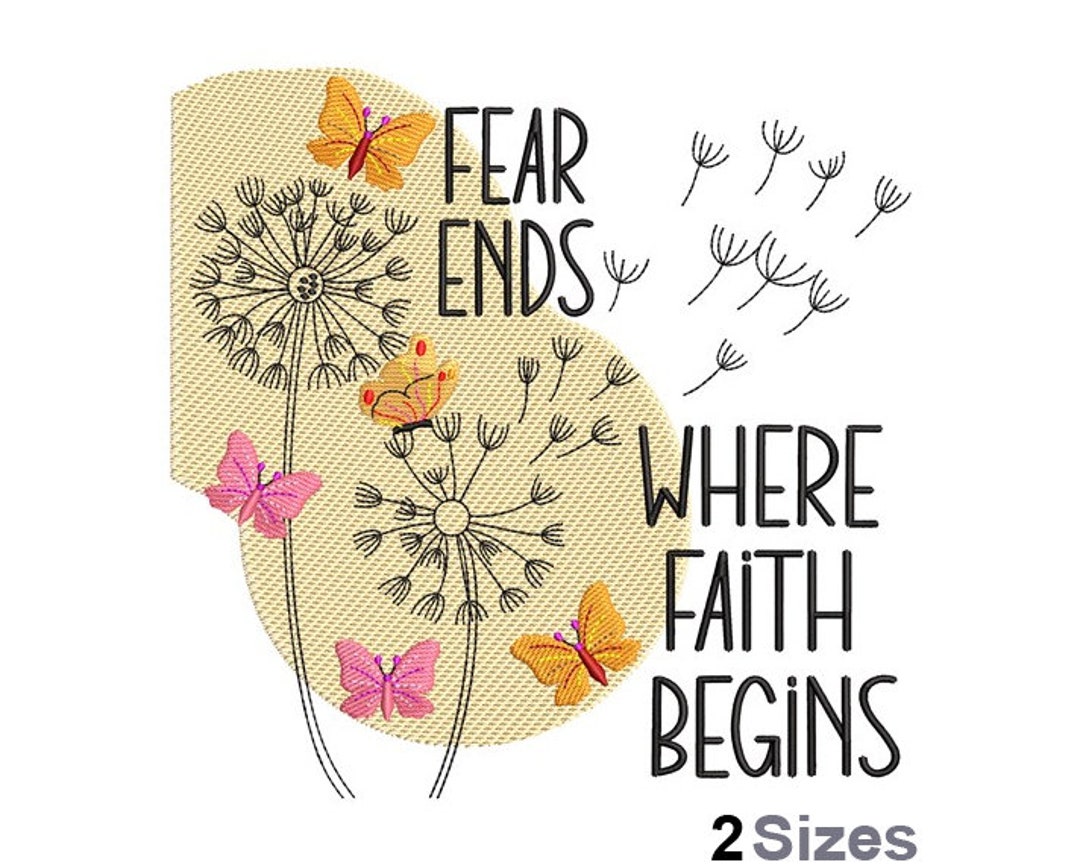 Motivational Embroidery - Butterfly Embroidery - Quotes Embroidery ...