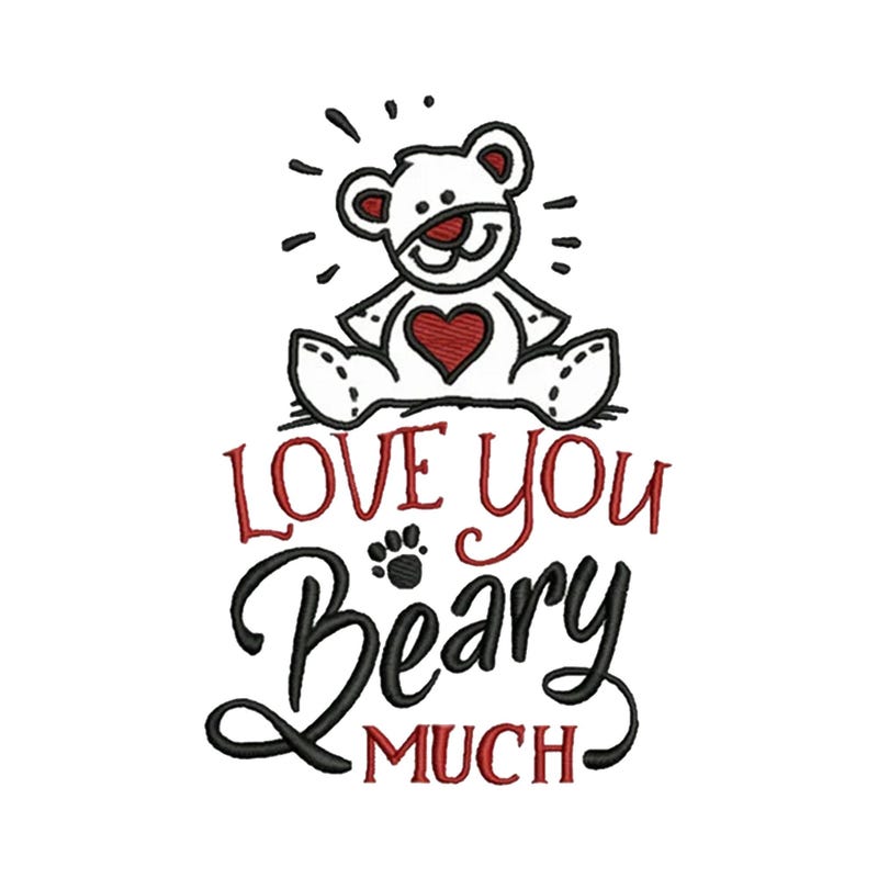 Love You Beary Much - Etsy