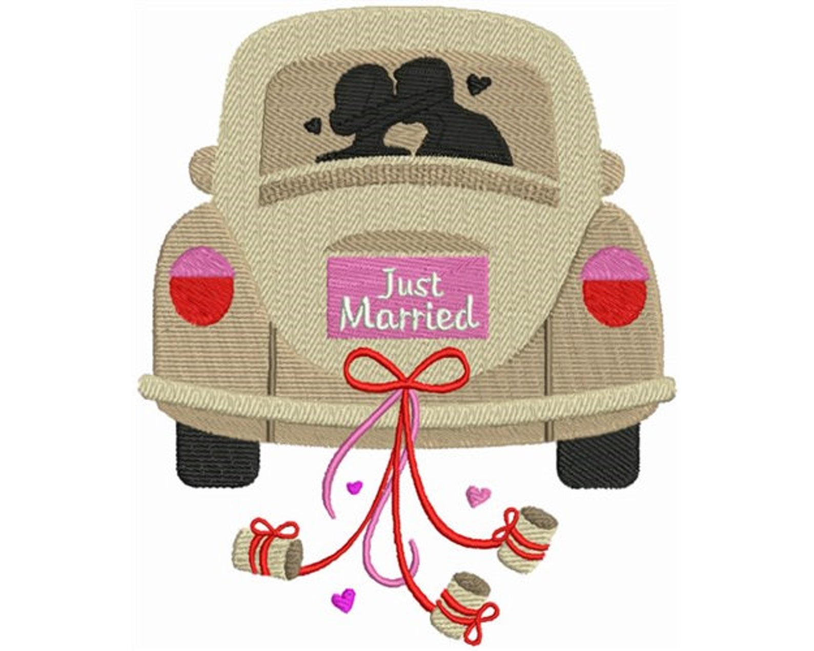 Wedding Machine Embroidery Design / Bride and Groom Embroidery Pattern ...
