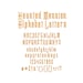 Haunted Mansion Fonts - Fonts Design - Alphabet Letters - Machine ...