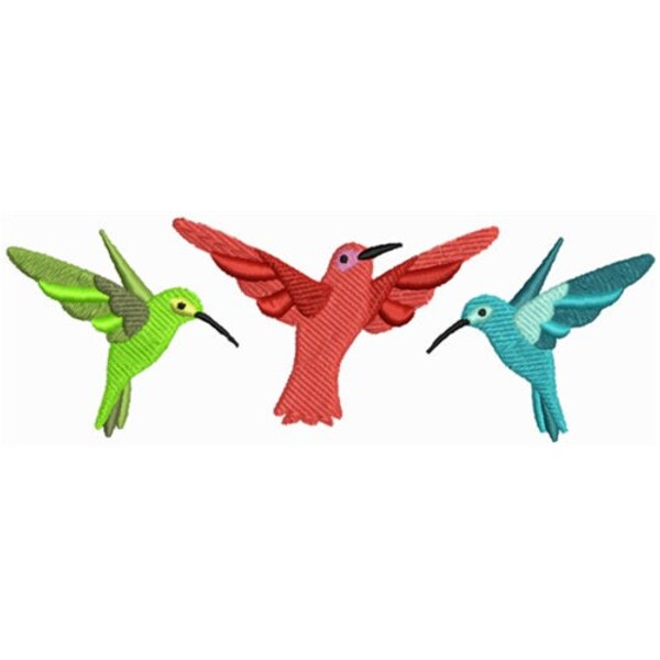 Hummingbird Embroidery Pattern - Etsy