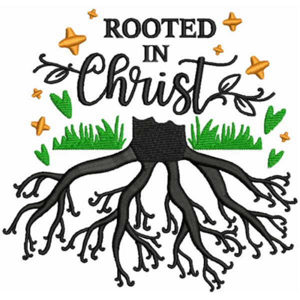 Rooted in Christ Design - Etsy