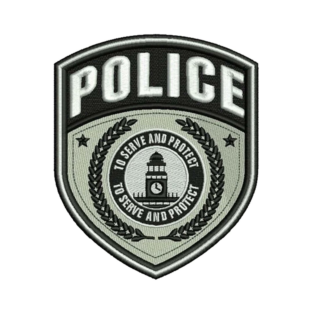 Police Badge - Machine Embroidery Design Police Service Embroidery ...