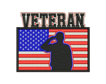 Veterans Day Seal Machine Embroidery Design - Etsy