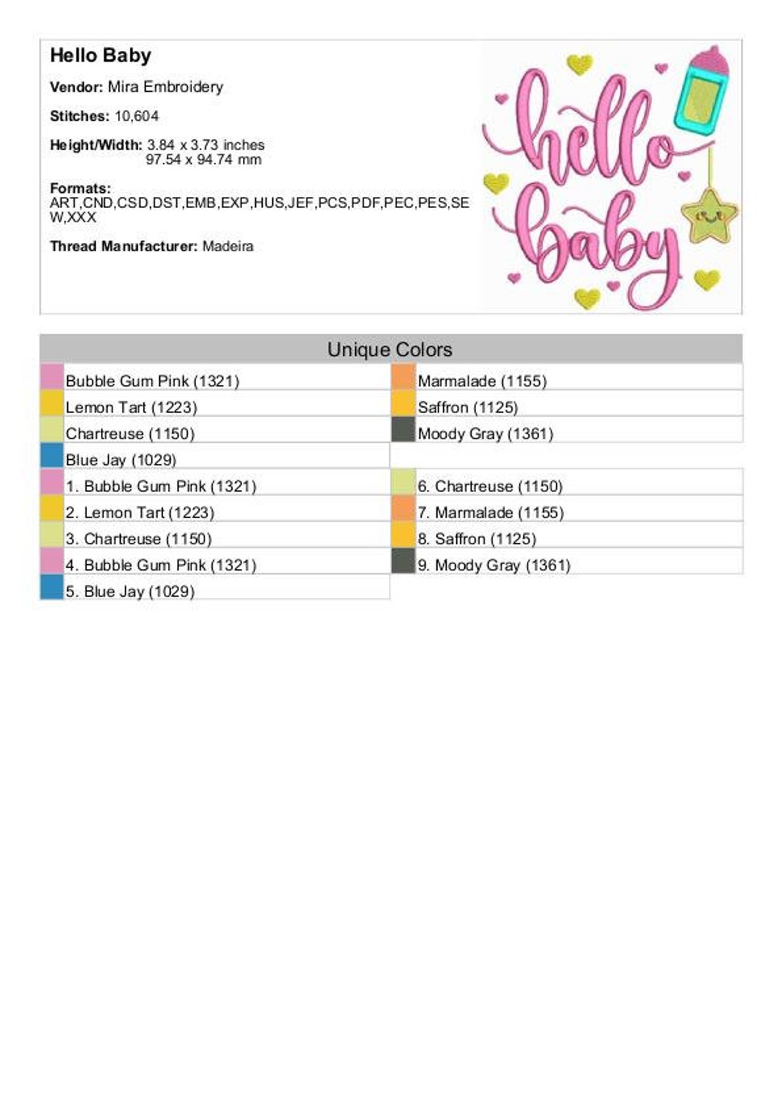 Baby Machine Embroidery Design / New Born Embroidery Designs - Etsy