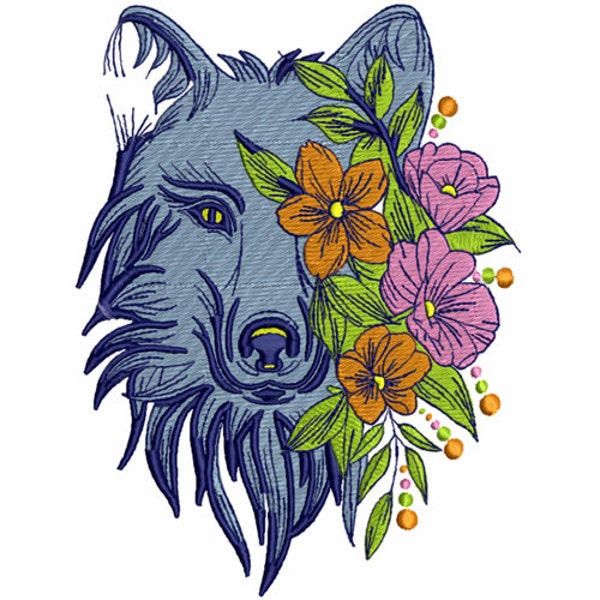 Embroidery Designs Wolf - Etsy