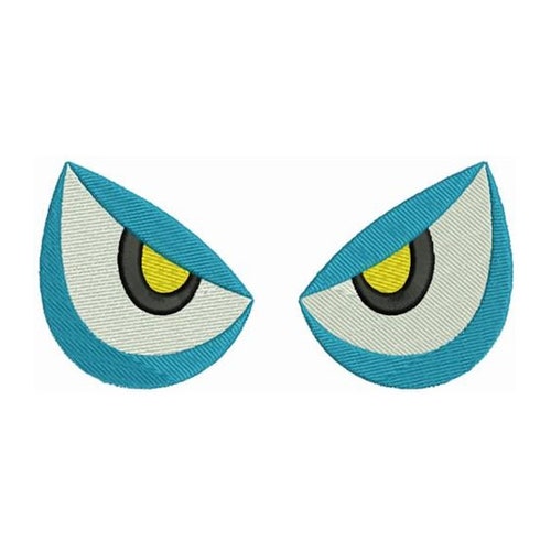 Monster Eyes Halloween Embroidery Machine Design - Etsy