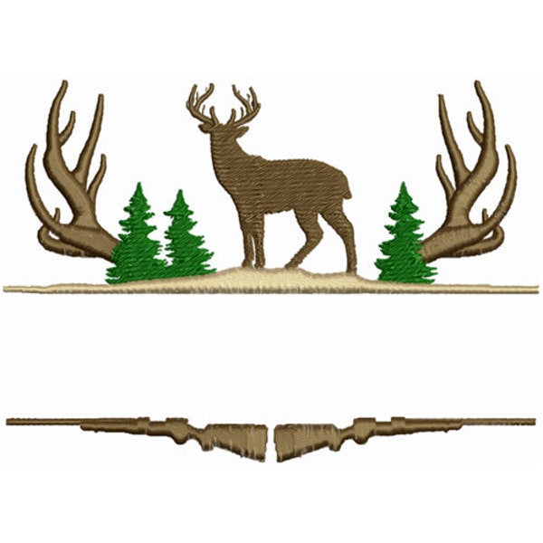 Hunting Embroidery Designs - Etsy