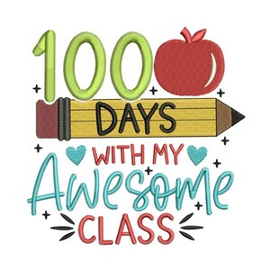 Awesome Classroom Embroidery - School DIY Embroidery - Teacher ...