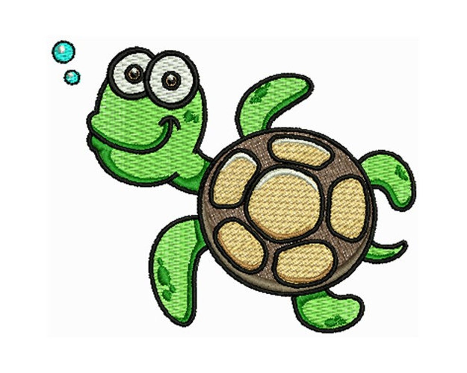 Turtle Machine Embroidery Design Mini Embroidery Design - Etsy Australia