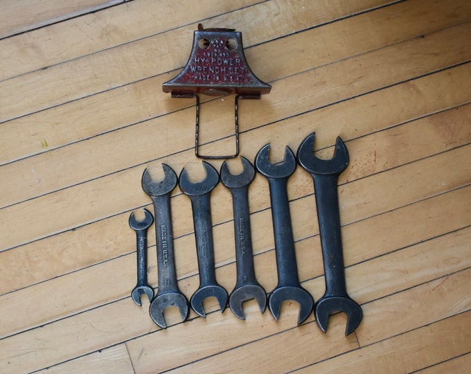 Scare Tools Old Heavy Railroad Train Set HY-POWER Wrench USA Vintage ...