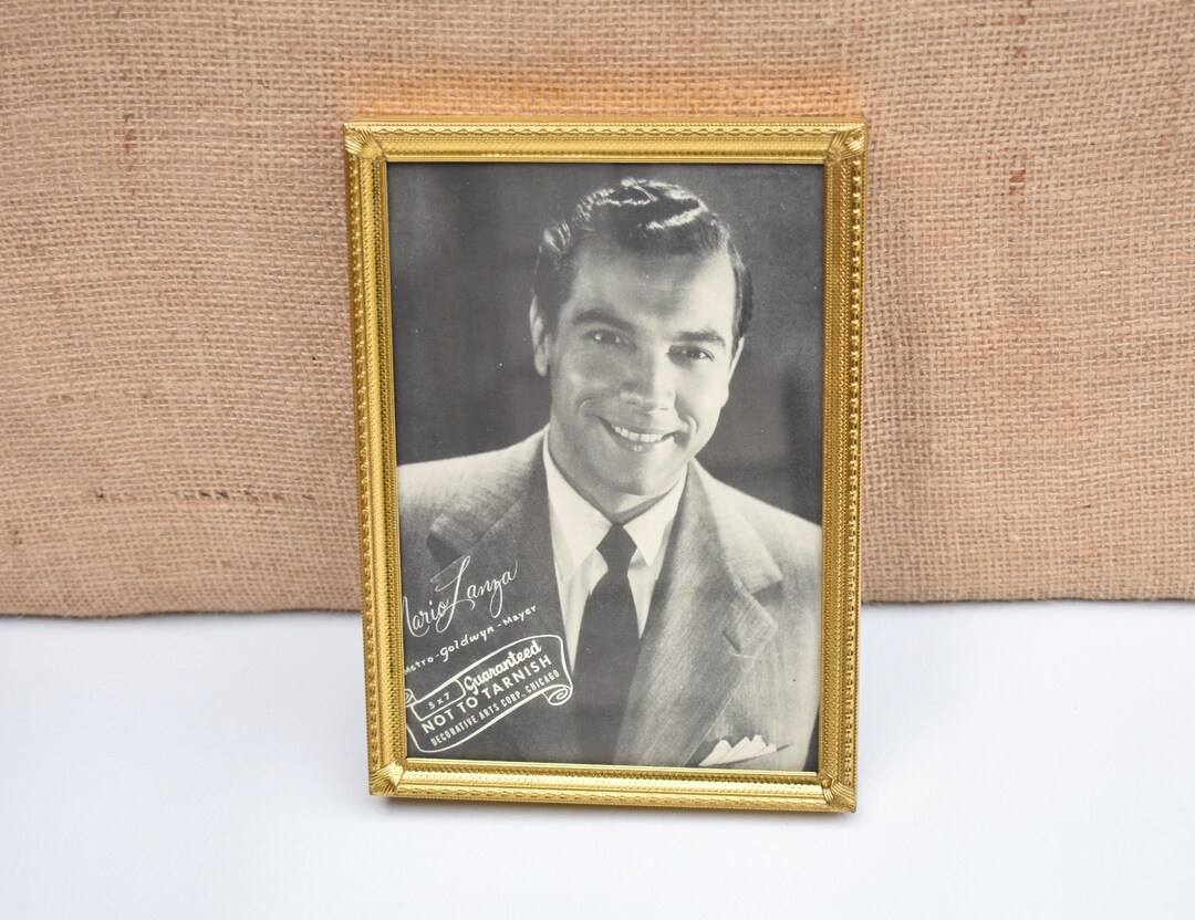 MCM Gold Metal Ornate Frame Decorative Arts Corp Chicago With - Etsy