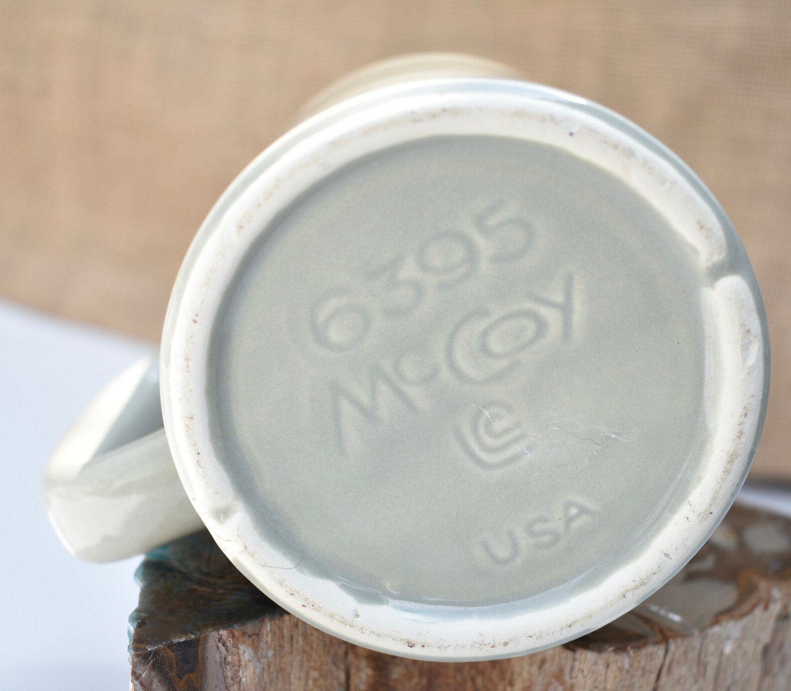 Mccoy Coat of Arms Reichelbrau Ruimbach Beer Stein Tankard Light Green ...