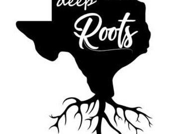 Texas roots | Etsy