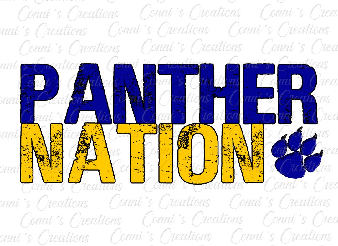 Quitman Panthers Sublimation Digital Design - Etsy