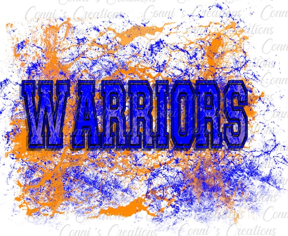 West Perry Warriors Grunge Digital Sublimation Design png - Etsy