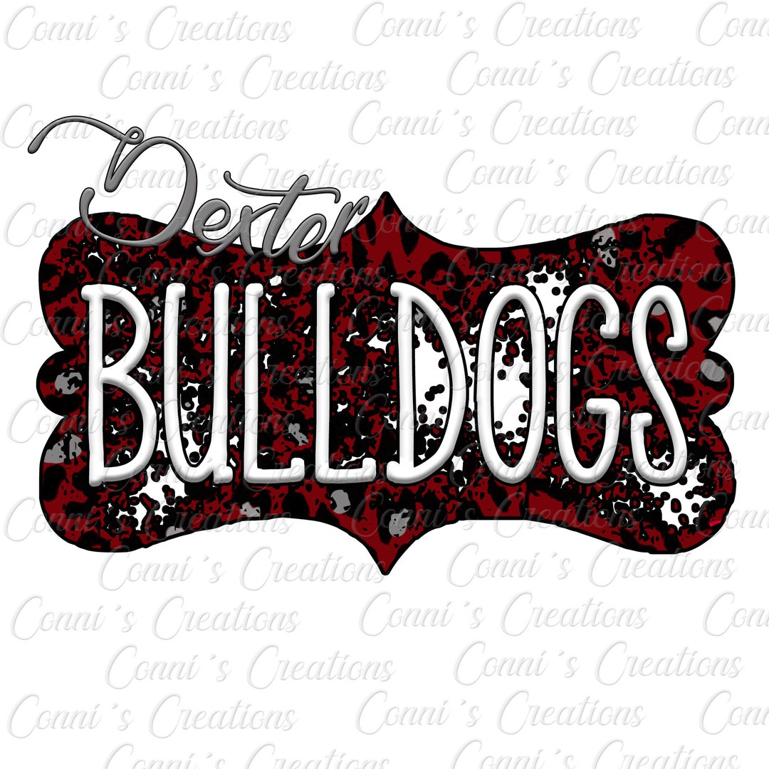 Dexter Bulldogs Digital Sublimation Design - Png - Etsy