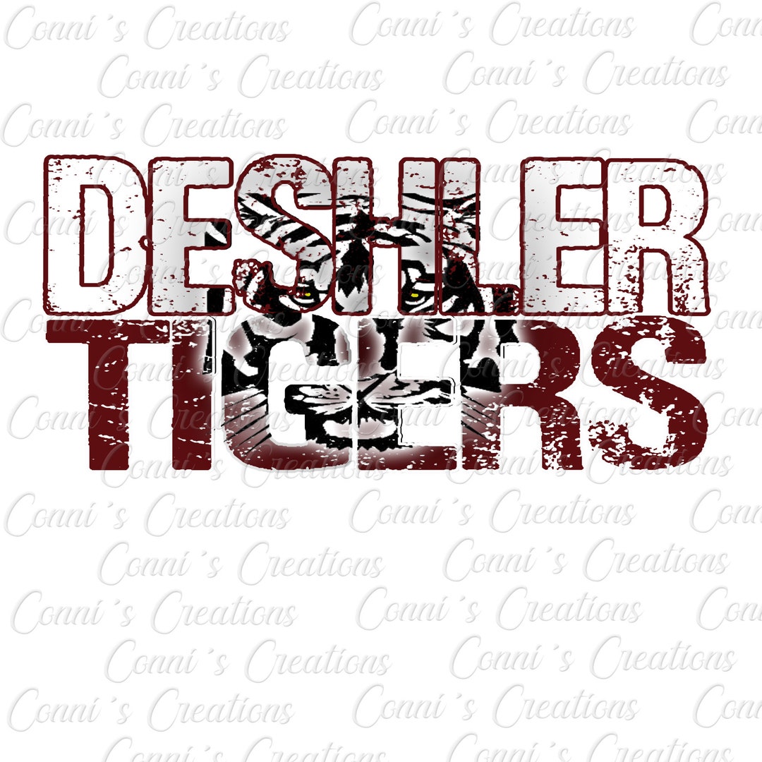 Deshler Tigers- Digital Sublimation Design - Png - Etsy