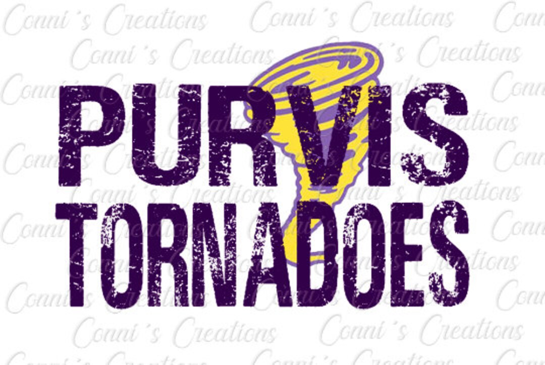 Purvis Tornados Digital Sublimation Design - Png - Etsy