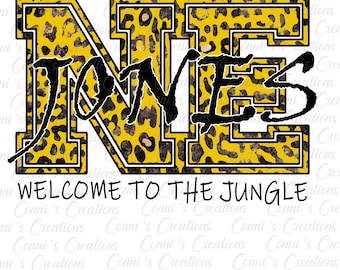 Northeast Jones Tigers Sublimation Digital Design Png | Etsy