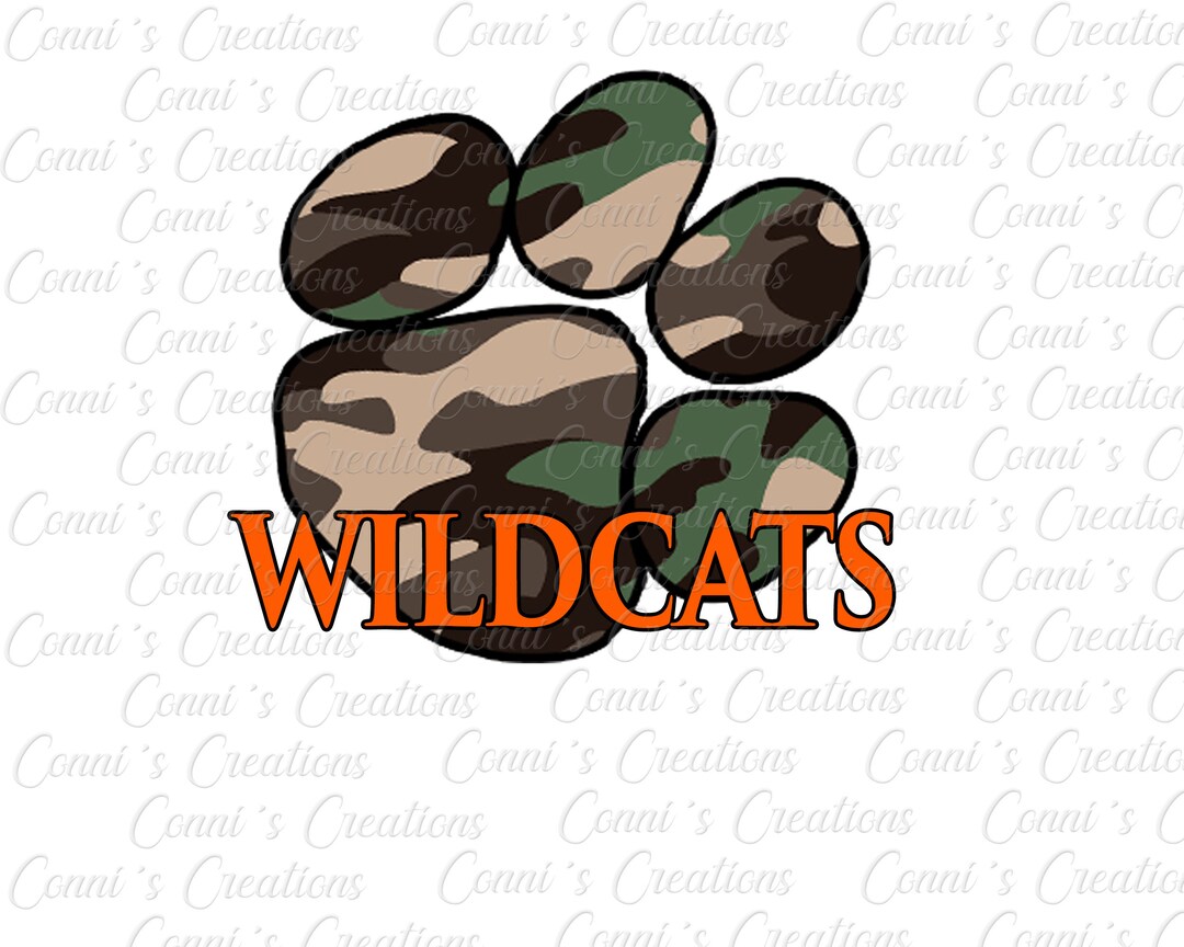 Wildcats Digital Sublimation Design - Png - Etsy