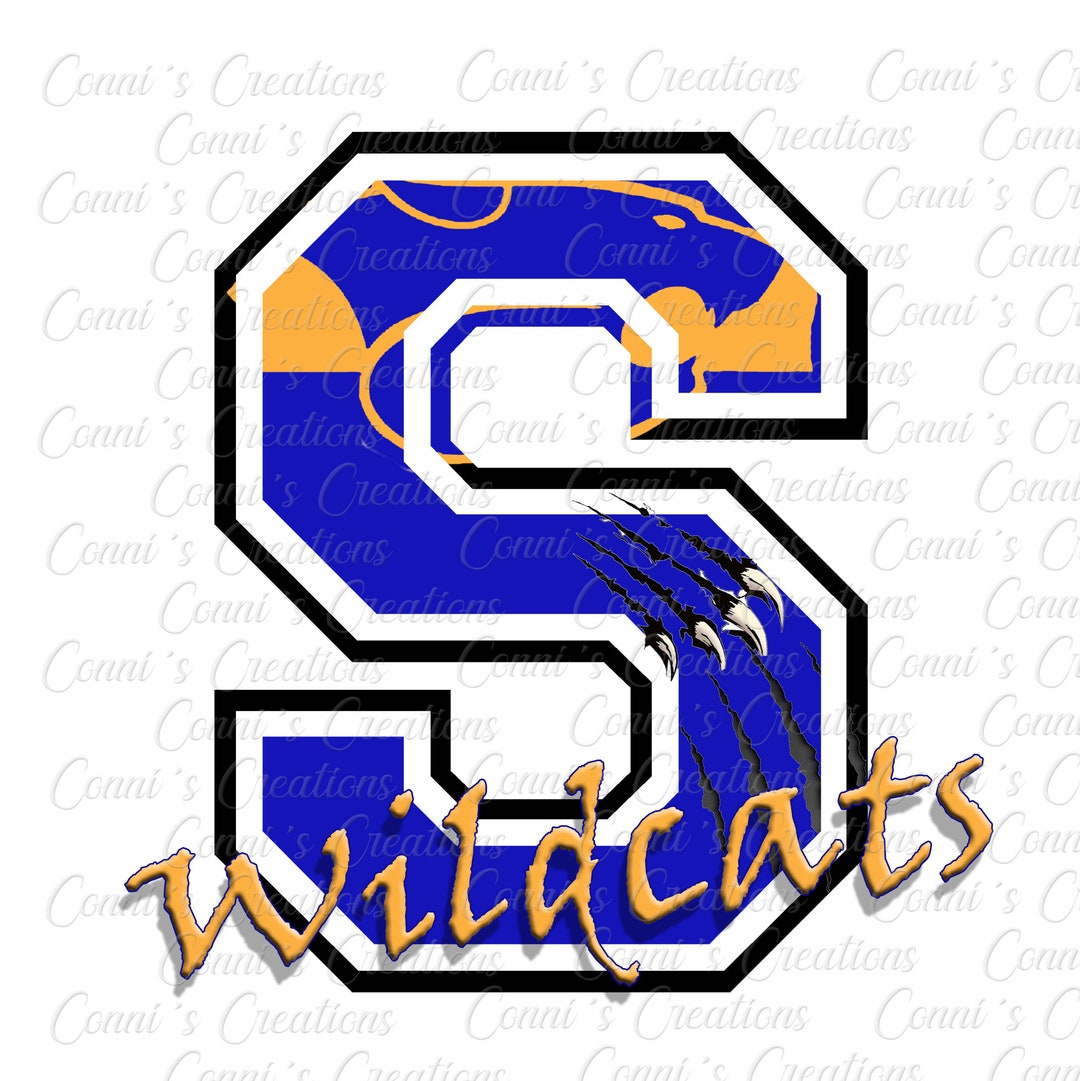 Sweetwater Wildcats Digital Sublimation Design - P Ng - Etsy