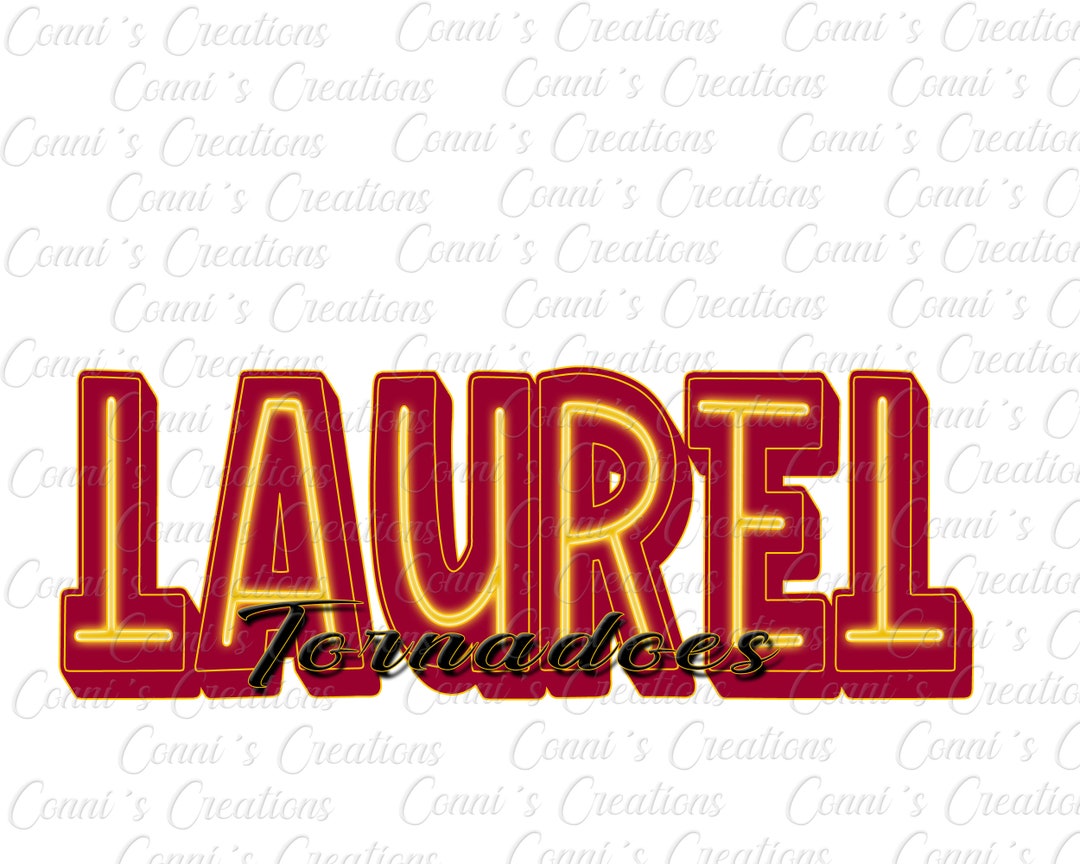Laurel Tornadoes Sublimation Digital Design - Png - Etsy