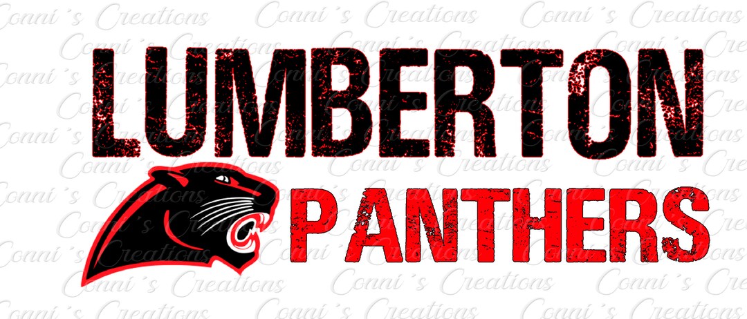 Lumberton Panthers Digital Sublimation Design - Png - Etsy