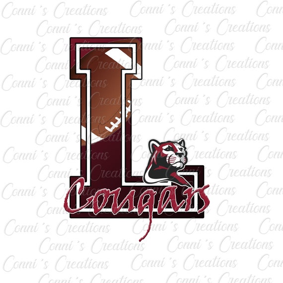 Lawrence County Cougars Cute Digital Sublimation Design Png - Etsy