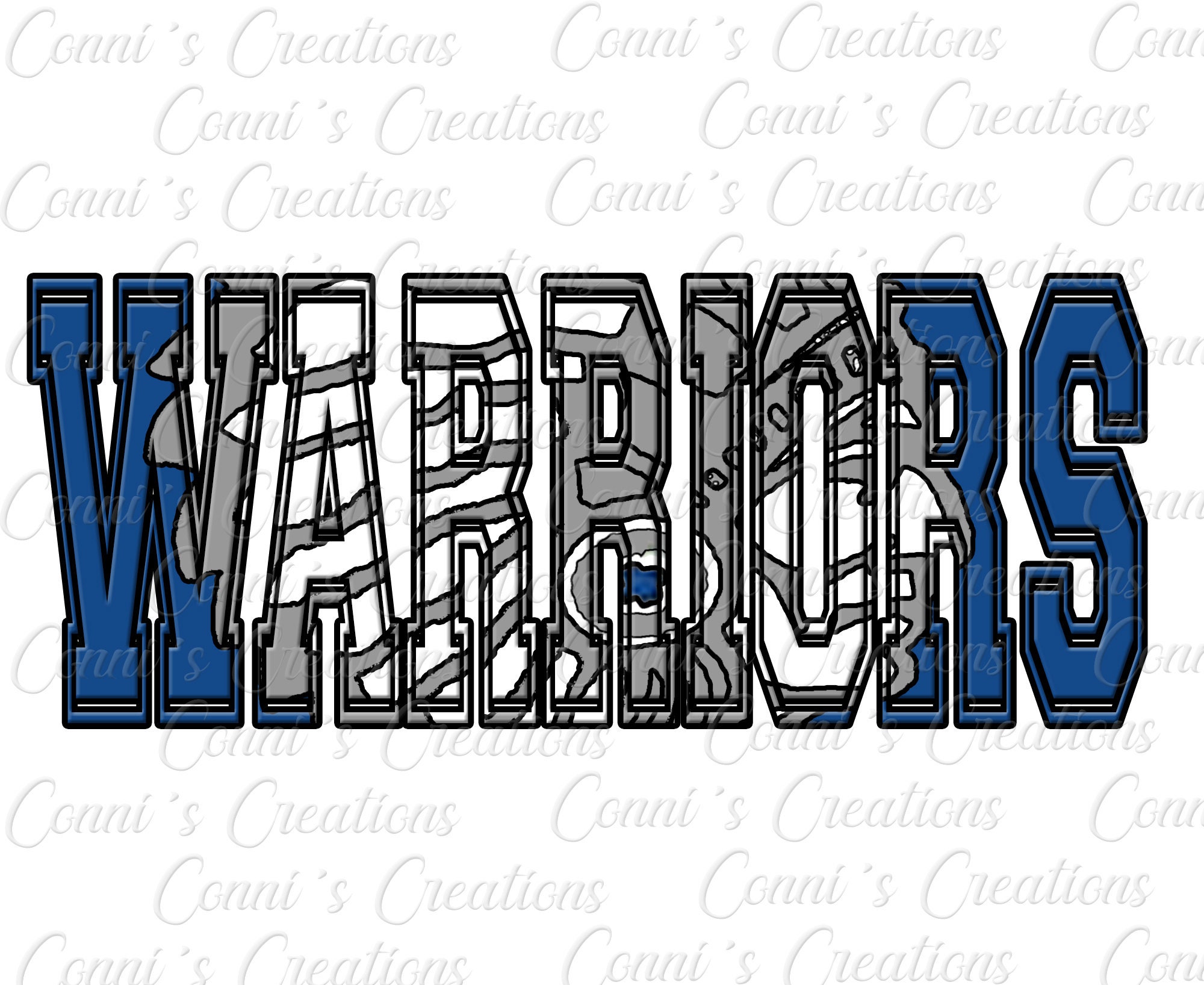 Warriors Digital Sublimation Design - Png - Etsy