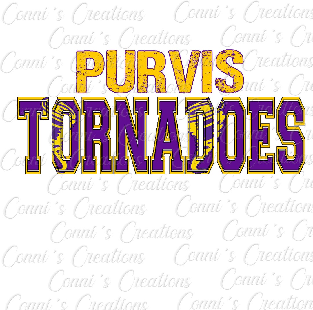 Purvis Tornadoes Digital Sublimation Design - Etsy