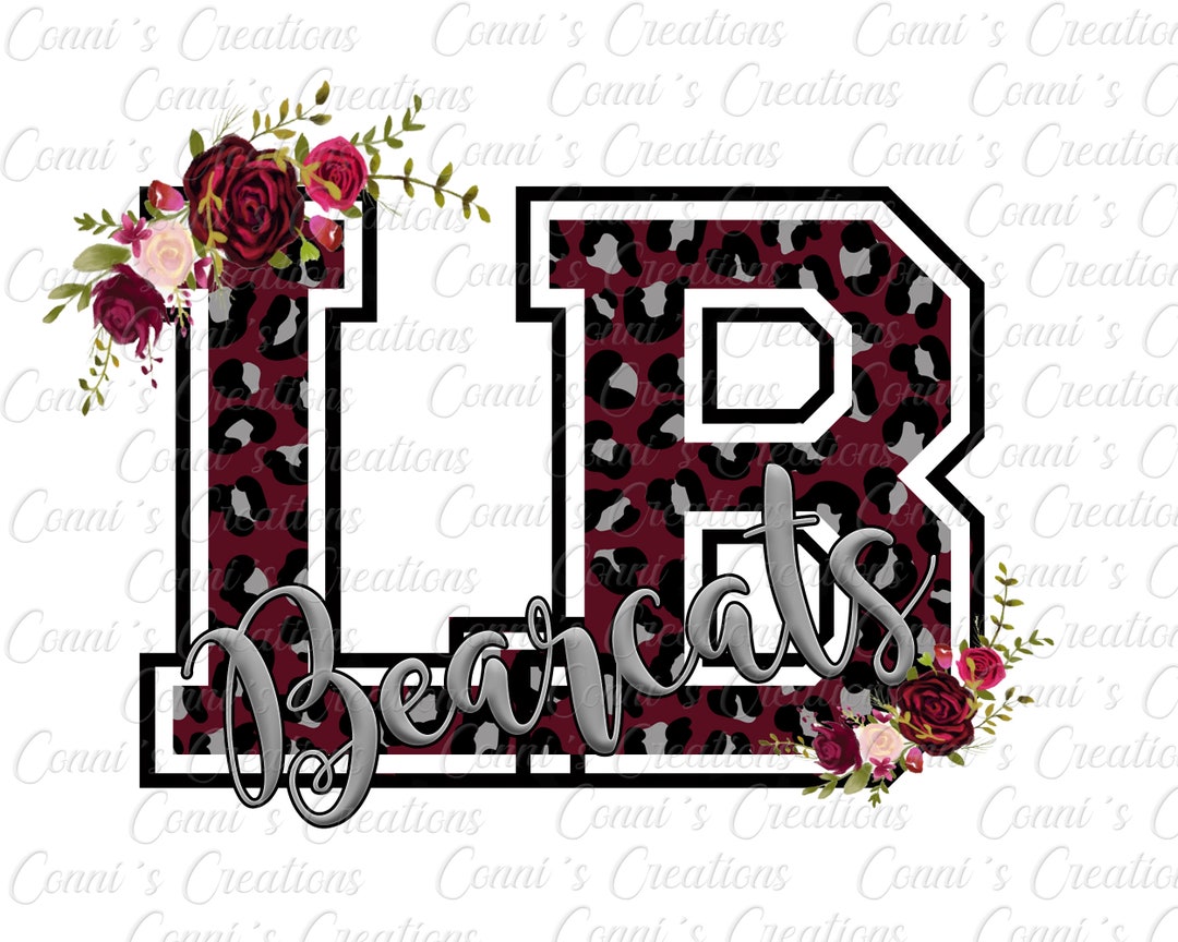 Long Beach Bearcats Leopard Print - Digital Sublimation Design - P Ng ...