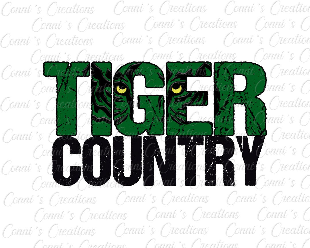 Collins Tigers - Digital Sublimation Design - Png - Etsy