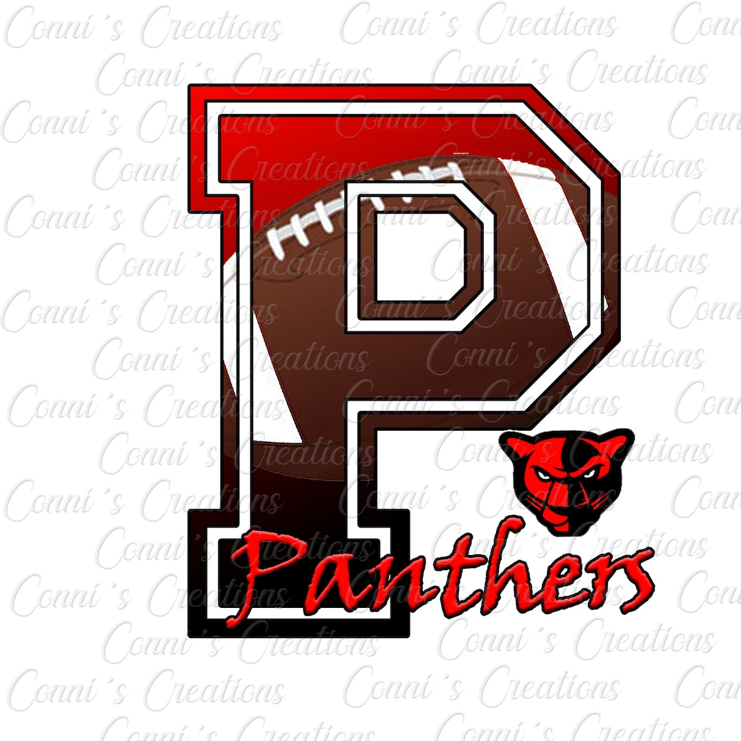 Petal Panthers Football Sublimation Digital Design- Png File - Etsy